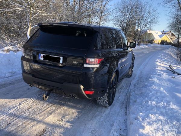 Black Land Rover Range Rover Sport 2014 in Jonava, with an engine capacity of 3.00 L and mileage of 206 thousand km for 20500 €, photo 4 on AUTOMOTO.COM.LV