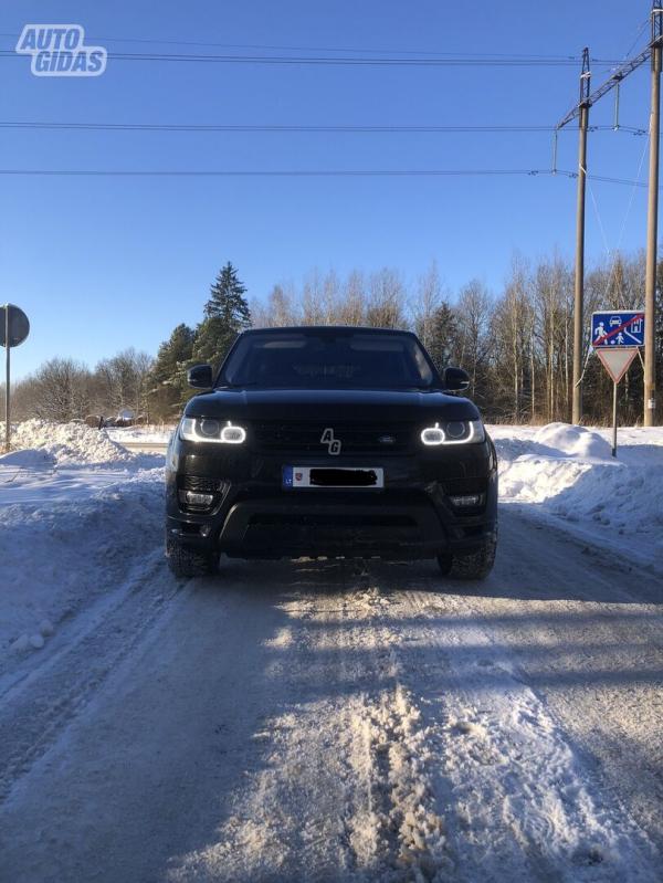 Black Land Rover Range Rover Sport 2014 in Jonava, with an engine capacity of 3.00 L and mileage of 206 thousand km for 20500 €, photo 5 on AUTOMOTO.COM.LV