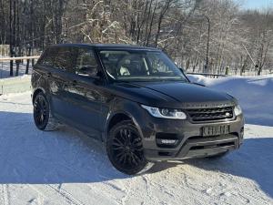 Melns Land Rover Range Rover Sport 2014 Viļņa, ar dzinēja tilpumu 2.99 L un nobraukumu 301 tūkst. km par 14900 €, foto 10 vietnē AUTOMOTO.COM.LV