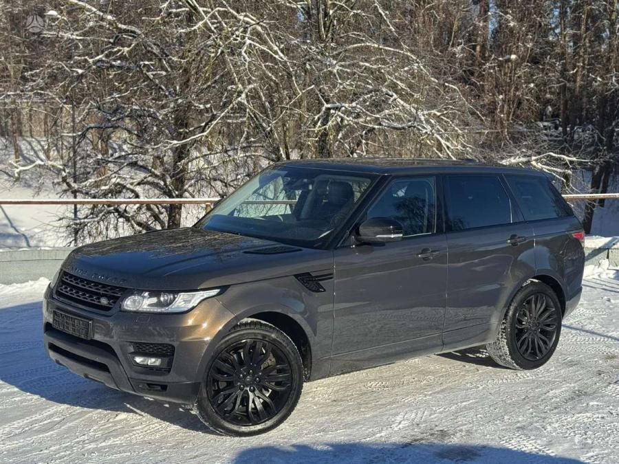Melns Land Rover Range Rover Sport 2014 Viļņa, ar dzinēja tilpumu 2.99 L un nobraukumu 301 tūkst. km par 14900 €, foto 12 vietnē AUTOMOTO.COM.LV