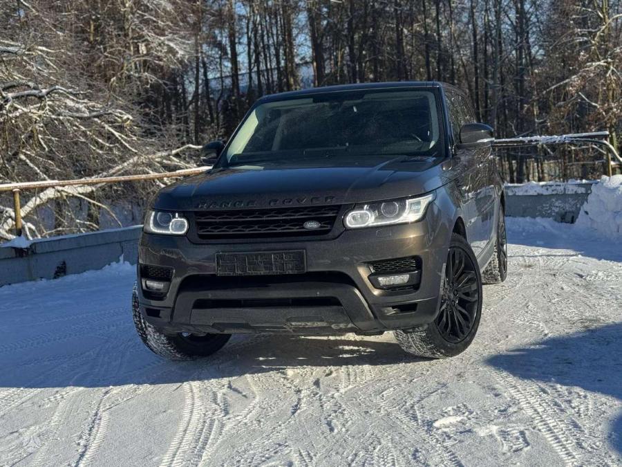 Melns Land Rover Range Rover Sport 2014 Viļņa, ar dzinēja tilpumu 2.99 L un nobraukumu 301 tūkst. km par 14900 €, foto 13 vietnē AUTOMOTO.COM.LV