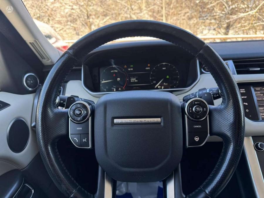 Melns Land Rover Range Rover Sport 2014 Viļņa, ar dzinēja tilpumu 2.99 L un nobraukumu 301 tūkst. km par 14900 €, foto 20 vietnē AUTOMOTO.COM.LV