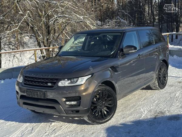 Melns Land Rover Range Rover Sport 2014 Viļņa, ar dzinēja tilpumu 3.00 L un nobraukumu 301 tūkst. km par 14900 €, foto 1 vietnē AUTOMOTO.COM.LV