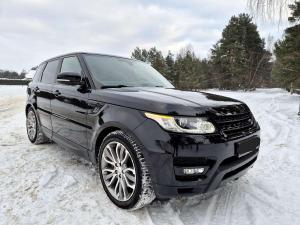 Black Land Rover Range Rover Sport 2014 in Silute, with an engine capacity of 2.99 L and mileage of 175 thousand km for 14900 €, photo  on AUTOMOTO.COM.LV