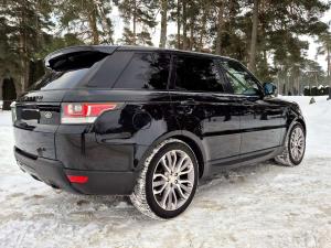 Black Land Rover Range Rover Sport 2014 in Silute, with an engine capacity of 2.99 L and mileage of 175 thousand km for 14900 €, photo 3 on AUTOMOTO.COM.LV