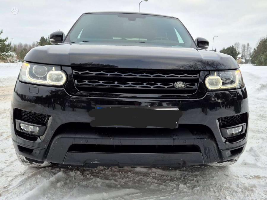 Black Land Rover Range Rover Sport 2014 in Silute, with an engine capacity of 2.99 L and mileage of 175 thousand km for 14900 €, photo 6 on AUTOMOTO.COM.LV