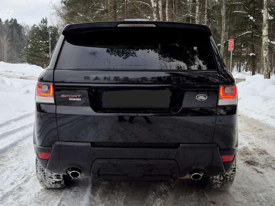 Black Land Rover Range Rover Sport 2014 in Silute, with an engine capacity of 2.99 L and mileage of 175 thousand km for 14900 €, photo 11 on AUTOMOTO.COM.LV