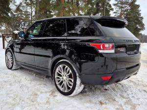 Black Land Rover Range Rover Sport 2014 in Silute, with an engine capacity of 2.99 L and mileage of 175 thousand km for 14900 €, photo 12 on AUTOMOTO.COM.LV