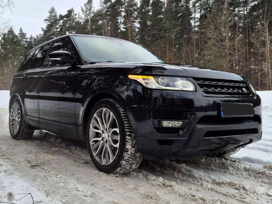 Black Land Rover Range Rover Sport 2014 in Silute, with an engine capacity of 2.99 L and mileage of 175 thousand km for 14900 €, photo 14 on AUTOMOTO.COM.LV