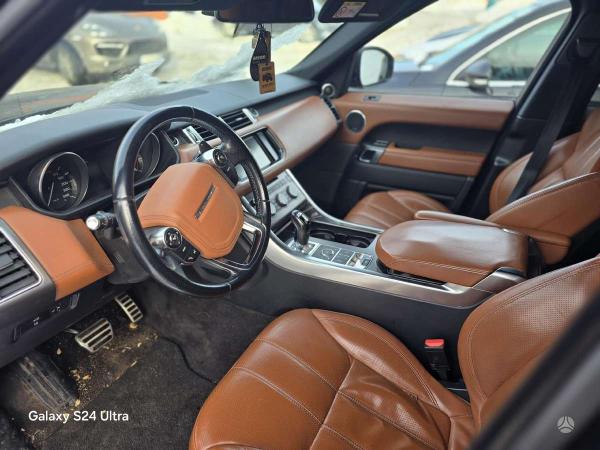 Melns Land Rover Range Rover Sport 2014 Klaipėda, ar dzinēja tilpumu 4.37 L un nobraukumu 130 tūkst. km par 11500 €, foto 3 vietnē AUTOMOTO.COM.LV