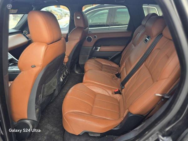 Melns Land Rover Range Rover Sport 2014 Klaipėda, ar dzinēja tilpumu 4.37 L un nobraukumu 130 tūkst. km par 11500 €, foto 5 vietnē AUTOMOTO.COM.LV