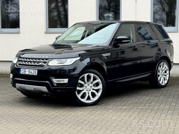 Black Land Rover Range Rover Sport 2014 in Jelgava, with an engine capacity of 3.00 L and mileage of 185 thousand km for 14900 €, photo 5 on AUTOMOTO.COM.LV