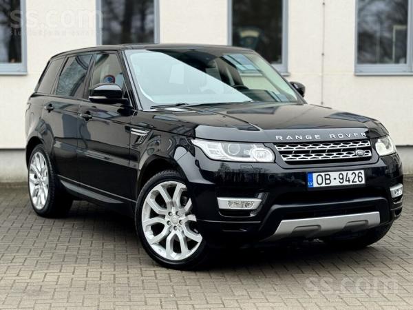 Black Land Rover Range Rover Sport 2014 in Jelgava, with an engine capacity of 3.00 L and mileage of 185 thousand km for 14900 €, photo 6 on AUTOMOTO.COM.LV