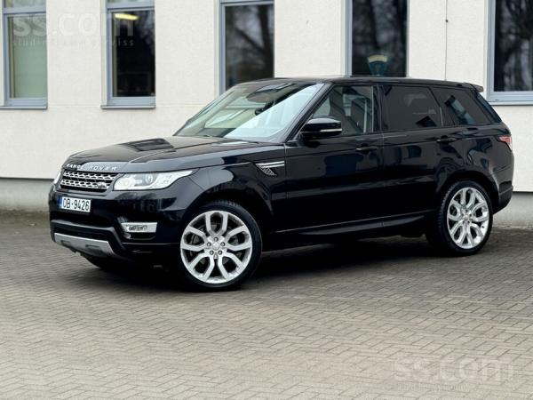 Black Land Rover Range Rover Sport 2014 in Jelgava, with an engine capacity of 3.00 L and mileage of 185 thousand km for 14900 €, photo 9 on AUTOMOTO.COM.LV