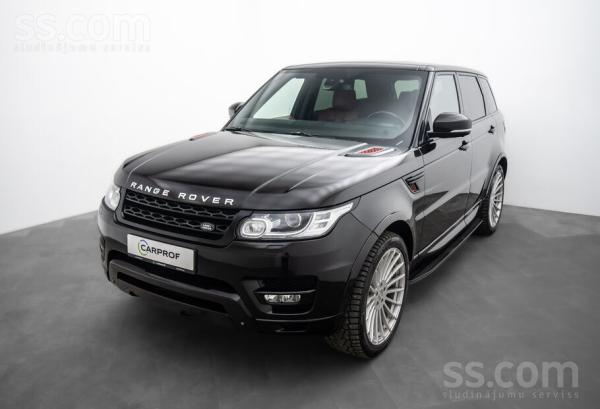 Melns Land Rover Range Rover Sport 2014 Tallina, ar dzinēja tilpumu 3.00 L un nobraukumu 287 tūkst. km par 15999 €, foto 1 vietnē AUTOMOTO.COM.LV