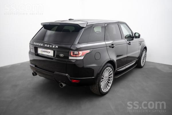 Melns Land Rover Range Rover Sport 2014 Tallina, ar dzinēja tilpumu 3.00 L un nobraukumu 287 tūkst. km par 15999 €, foto 4 vietnē AUTOMOTO.COM.LV