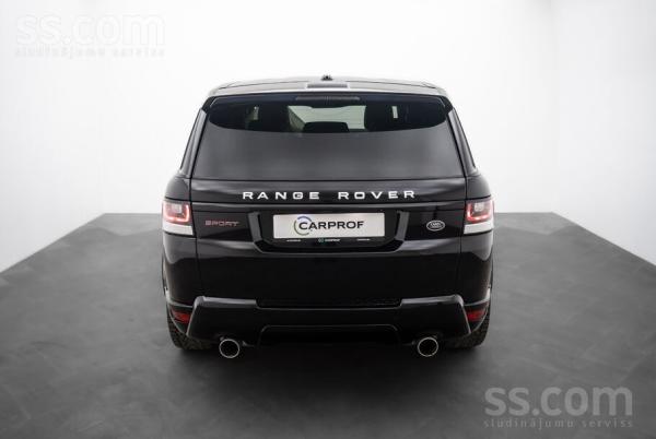 Melns Land Rover Range Rover Sport 2014 Tallina, ar dzinēja tilpumu 3.00 L un nobraukumu 287 tūkst. km par 15999 €, foto 5 vietnē AUTOMOTO.COM.LV