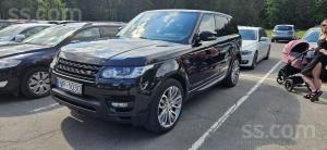 Melns Land Rover Range Rover Sport 2014 Rīga, ar dzinēja tilpumu 3.00 L un nobraukumu 180 tūkst. km par 17000 €, foto 1 vietnē AUTOMOTO.COM.LV