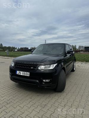 Black Land Rover Range Rover Sport 2014 in Riga, with an engine capacity of 5.00 L and mileage of 241 thousand km for 20000 €, photo  on AUTOMOTO.COM.LV