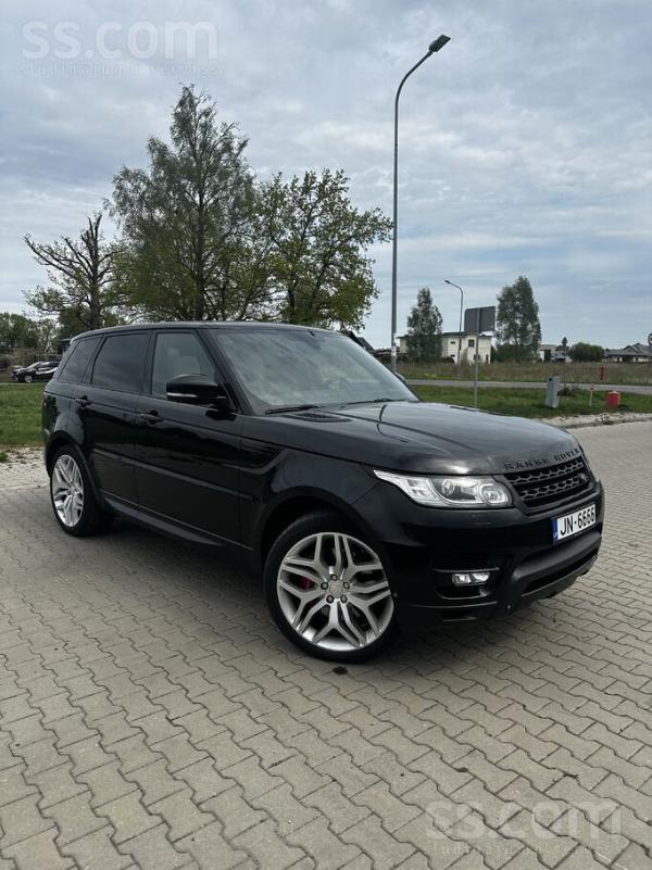 Melns Land Rover Range Rover Sport 2014 Rīga, ar dzinēja tilpumu 5.00 L un nobraukumu 241 tūkst. km par 20000 €, foto 4 vietnē AUTOMOTO.COM.LV