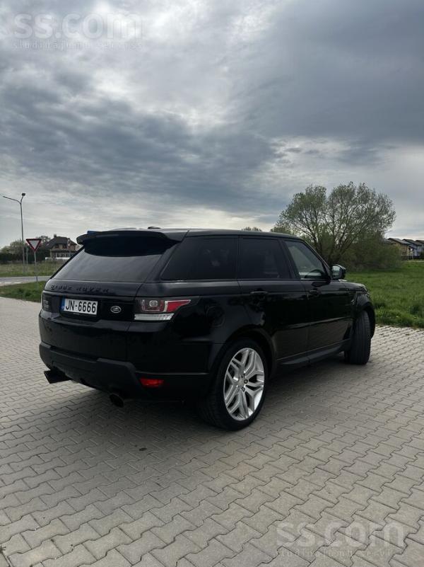 Melns Land Rover Range Rover Sport 2014 Rīga, ar dzinēja tilpumu 5.00 L un nobraukumu 241 tūkst. km par 20000 €, foto 6 vietnē AUTOMOTO.COM.LV