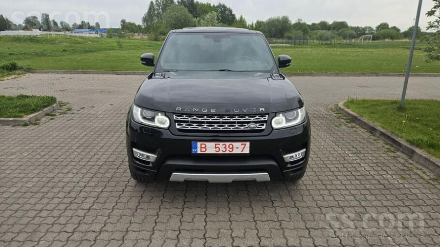 Melns Land Rover Range Rover Sport 2014 Rīga, ar dzinēja tilpumu 3.00 L un nobraukumu 0 tūkst. km par 13950 €, foto 3 vietnē AUTOMOTO.COM.LV