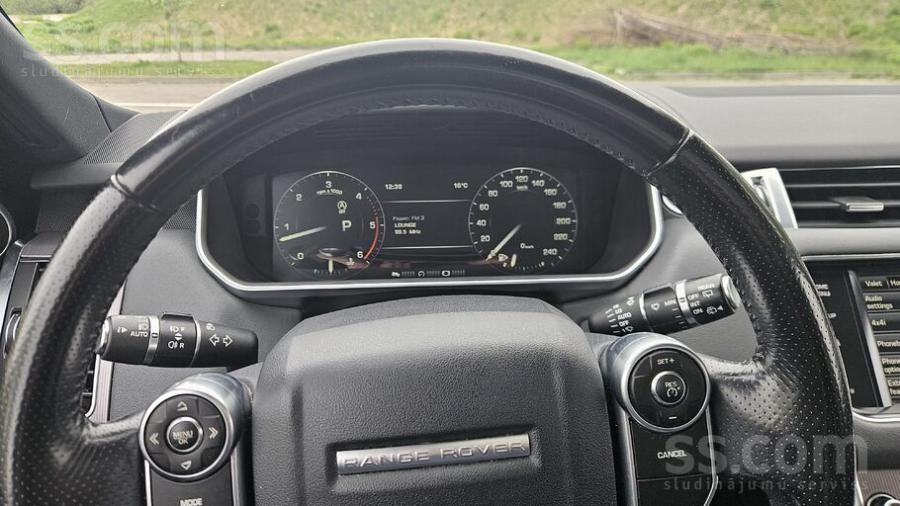 Melns Land Rover Range Rover Sport 2014 Rīga, ar dzinēja tilpumu 3.00 L un nobraukumu 0 tūkst. km par 13950 €, foto 9 vietnē AUTOMOTO.COM.LV