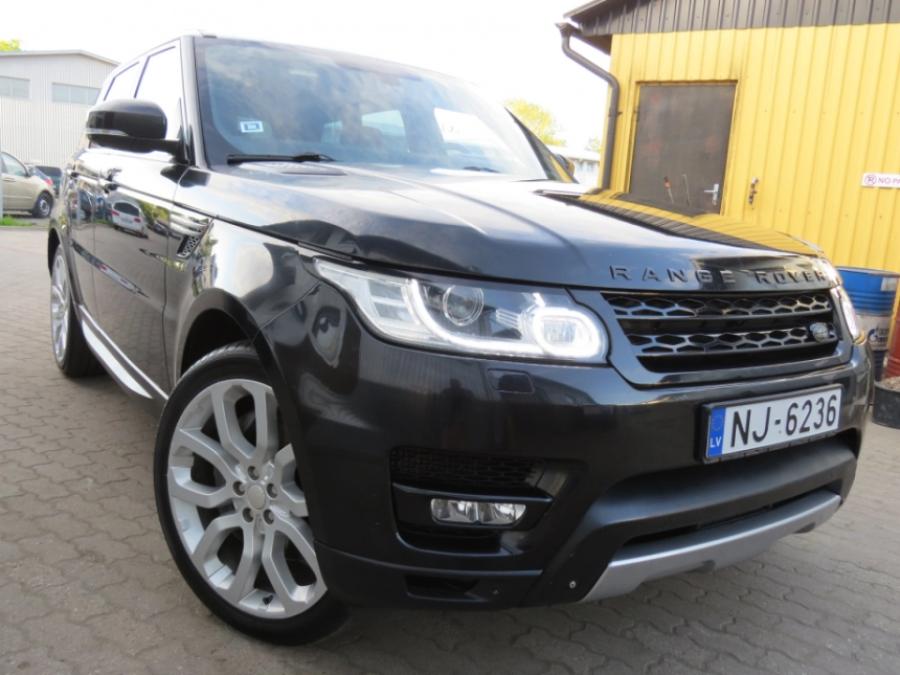 Melns Land Rover Range Rover Sport 2014 Rīga, ar dzinēja tilpumu 3.00 L un nobraukumu 240 tūkst. km par 18500 €, foto 7 vietnē AUTOMOTO.COM.LV