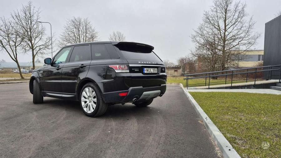 Melns Land Rover Range Rover Sport 2014 Šilutė, ar dzinēja tilpumu 3.00 L un nobraukumu 298 tūkst. km par 12999 €, foto 9 vietnē AUTOMOTO.COM.LV