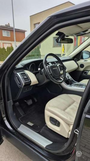 Melns Land Rover Range Rover Sport 2014 Šilutė, ar dzinēja tilpumu 3.00 L un nobraukumu 298 tūkst. km par 12999 €, foto 10 vietnē AUTOMOTO.COM.LV