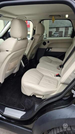 Melns Land Rover Range Rover Sport 2014 Šilutė, ar dzinēja tilpumu 3.00 L un nobraukumu 298 tūkst. km par 12999 €, foto 13 vietnē AUTOMOTO.COM.LV
