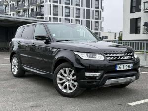Black Land Rover Range Rover Sport 2014 in Vilnius, with an engine capacity of 2.99 L and mileage of 267 thousand km for 15900 €, photo  on AUTOMOTO.COM.LV