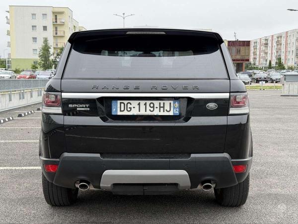 Black Land Rover Range Rover Sport 2014 in Vilnius, with an engine capacity of 2.99 L and mileage of 267 thousand km for 15900 €, photo 8 on AUTOMOTO.COM.LV