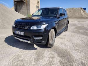 Black Land Rover Range Rover Sport 2014 in Kalvarija, with an engine capacity of 2.99 L and mileage of 346 thousand km for 10000 €, photo 1 on AUTOMOTO.COM.LV