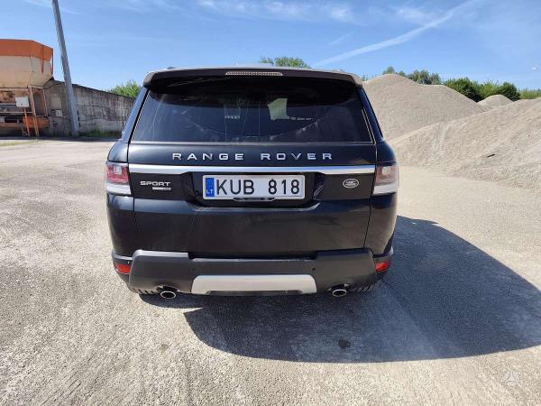 Black Land Rover Range Rover Sport 2014 in Kalvarija, with an engine capacity of 2.99 L and mileage of 346 thousand km for 10000 €, photo 9 on AUTOMOTO.COM.LV