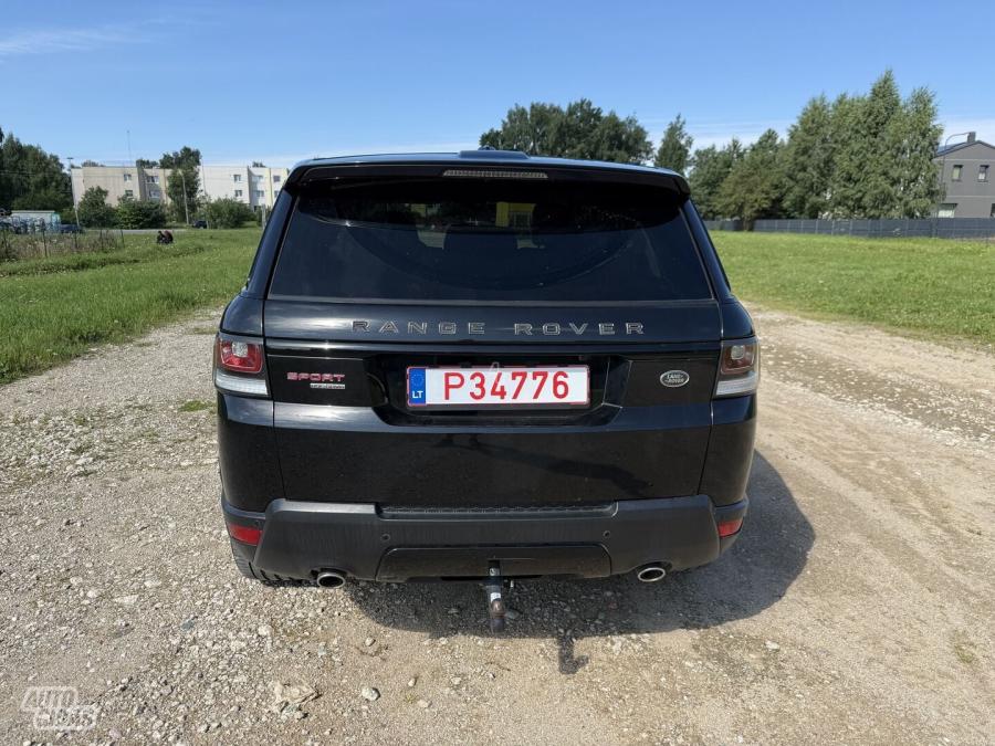 Melns Land Rover Range Rover Sport 2014 Viļņa, ar dzinēja tilpumu 3.00 L un nobraukumu 212 tūkst. km par 14000 €, foto 6 vietnē AUTOMOTO.COM.LV
