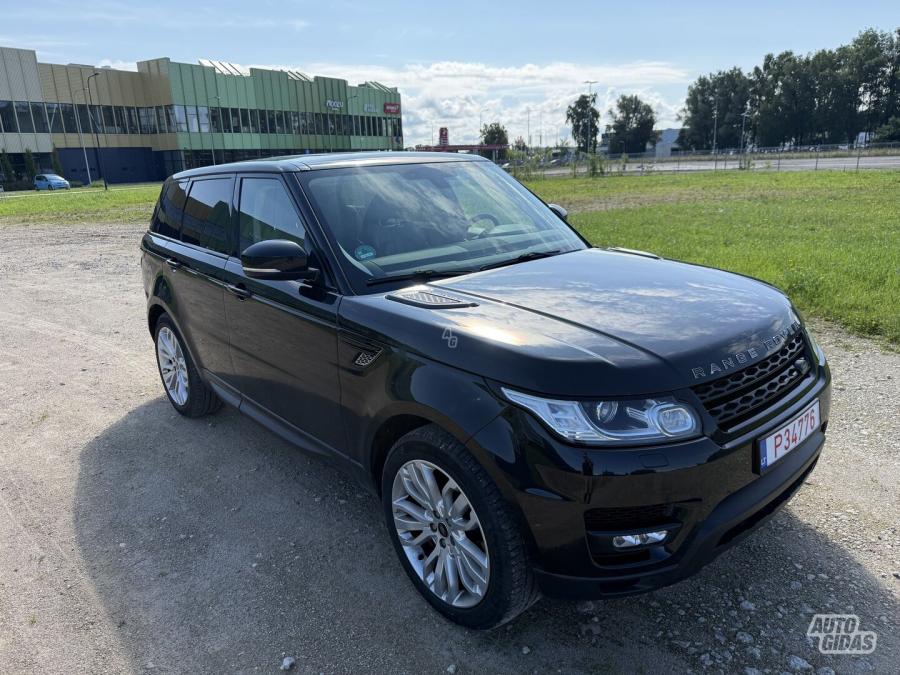 Melns Land Rover Range Rover Sport 2014 Viļņa, ar dzinēja tilpumu 3.00 L un nobraukumu 212 tūkst. km par 14000 €, foto 10 vietnē AUTOMOTO.COM.LV