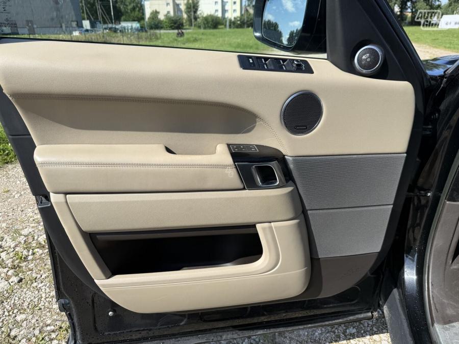 Melns Land Rover Range Rover Sport 2014 Viļņa, ar dzinēja tilpumu 3.00 L un nobraukumu 212 tūkst. km par 14000 €, foto 15 vietnē AUTOMOTO.COM.LV
