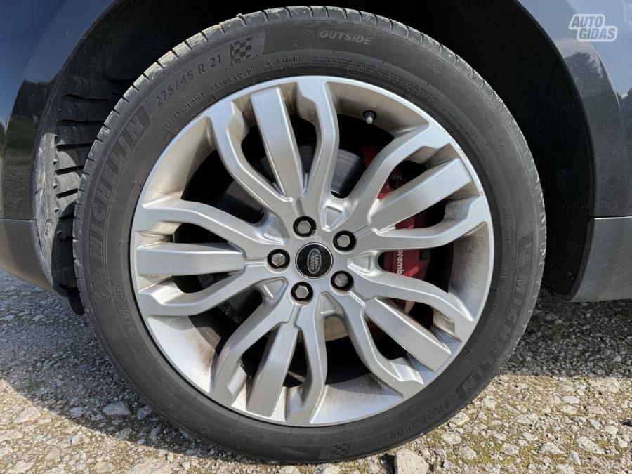 Melns Land Rover Range Rover Sport 2014 Viļņa, ar dzinēja tilpumu 3.00 L un nobraukumu 212 tūkst. km par 14000 €, foto 28 vietnē AUTOMOTO.COM.LV