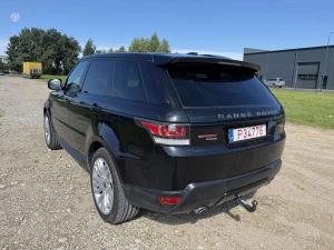 Melns Land Rover Range Rover Sport 2014 Viļņa, ar dzinēja tilpumu 2.99 L un nobraukumu 212 tūkst. km par 14000 €, foto 5 vietnē AUTOMOTO.COM.LV