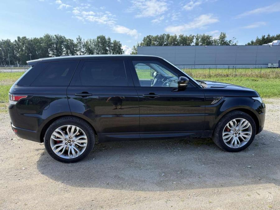 Melns Land Rover Range Rover Sport 2014 Viļņa, ar dzinēja tilpumu 2.99 L un nobraukumu 212 tūkst. km par 14000 €, foto 8 vietnē AUTOMOTO.COM.LV