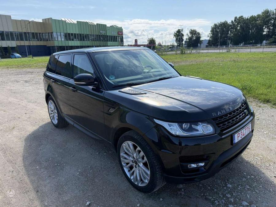 Melns Land Rover Range Rover Sport 2014 Viļņa, ar dzinēja tilpumu 2.99 L un nobraukumu 212 tūkst. km par 14000 €, foto 10 vietnē AUTOMOTO.COM.LV