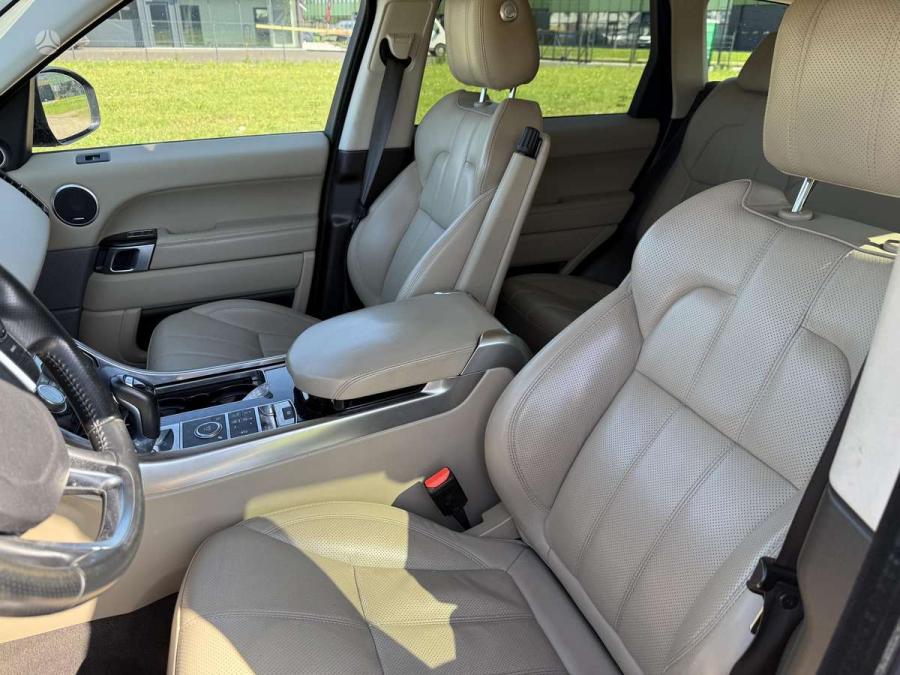 Melns Land Rover Range Rover Sport 2014 Viļņa, ar dzinēja tilpumu 2.99 L un nobraukumu 212 tūkst. km par 14000 €, foto 17 vietnē AUTOMOTO.COM.LV