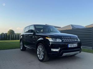 Melns Land Rover Range Rover Sport 2014 Kauņa, ar dzinēja tilpumu 2.99 L un nobraukumu 290 tūkst. km par 11999 €, foto 3 vietnē AUTOMOTO.COM.LV