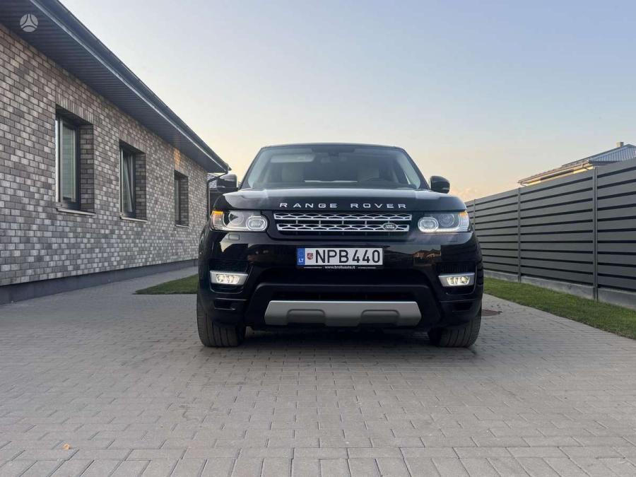 Melns Land Rover Range Rover Sport 2014 Kauņa, ar dzinēja tilpumu 2.99 L un nobraukumu 290 tūkst. km par 11999 €, foto 5 vietnē AUTOMOTO.COM.LV
