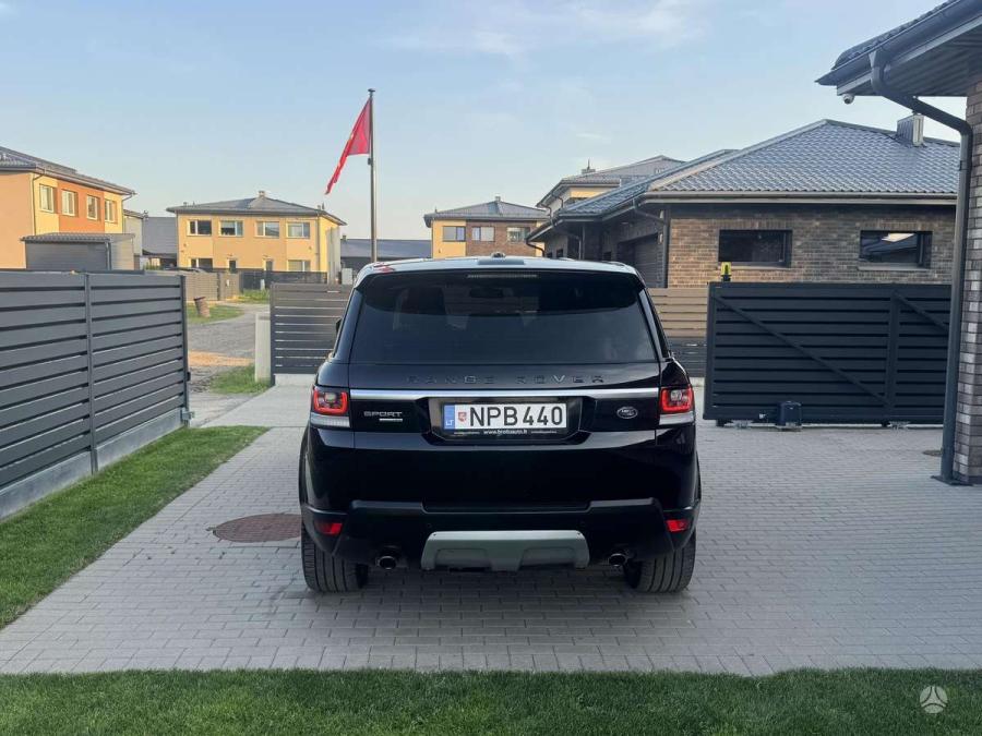 Melns Land Rover Range Rover Sport 2014 Kauņa, ar dzinēja tilpumu 2.99 L un nobraukumu 290 tūkst. km par 11999 €, foto 7 vietnē AUTOMOTO.COM.LV