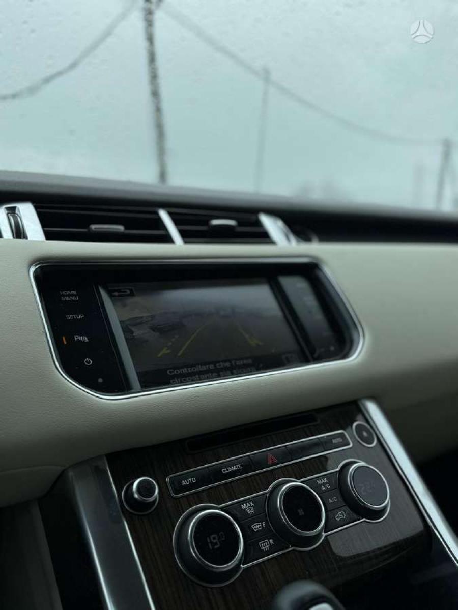 Melns Land Rover Range Rover Sport 2014 Kauņa, ar dzinēja tilpumu 2.99 L un nobraukumu 290 tūkst. km par 11999 €, foto 17 vietnē AUTOMOTO.COM.LV