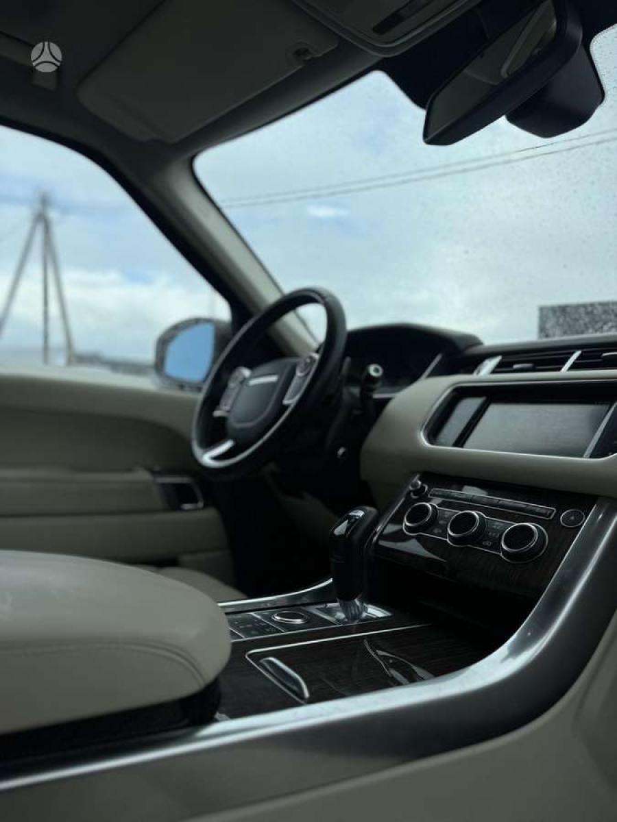 Melns Land Rover Range Rover Sport 2014 Kauņa, ar dzinēja tilpumu 2.99 L un nobraukumu 290 tūkst. km par 11999 €, foto 21 vietnē AUTOMOTO.COM.LV