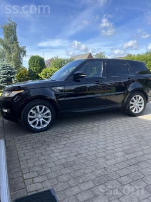 Black Land Rover Range Rover Sport 2014 in Riga, with an engine capacity of 3.00 L and mileage of 230 thousand km for 15500 €, photo 3 on AUTOMOTO.COM.LV