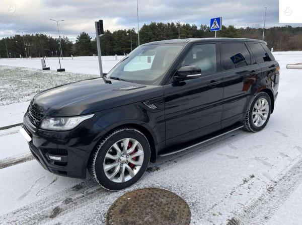 Melns Land Rover Range Rover Sport 2014 Viļņa, ar dzinēja tilpumu 4.37 L un nobraukumu 195 tūkst. km par 12000 €, foto 4 vietnē AUTOMOTO.COM.LV